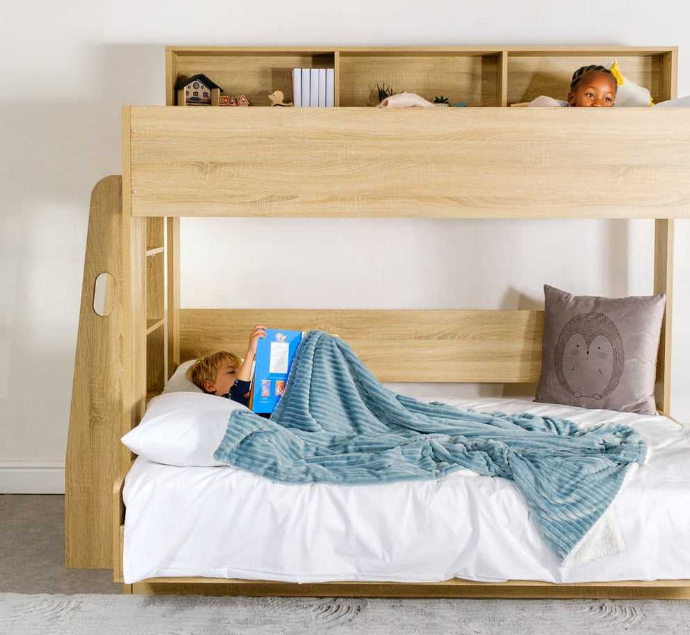 Adventure Kids Tri-Bunk | Double Bunk Bed
