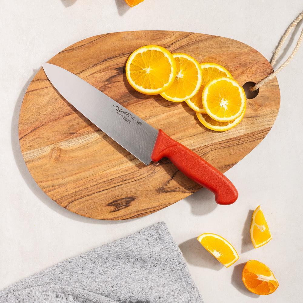 Ergonomic Cutlery Pro Cookâ€™s Knife | Red