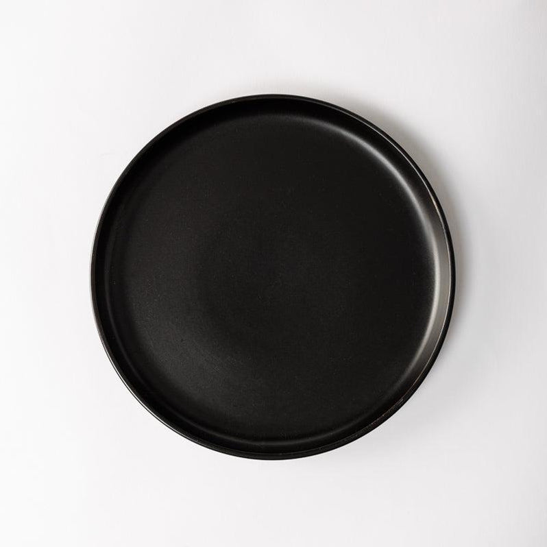 Eclipse Stoneware Rimmed Dinner Plate | Ceramics