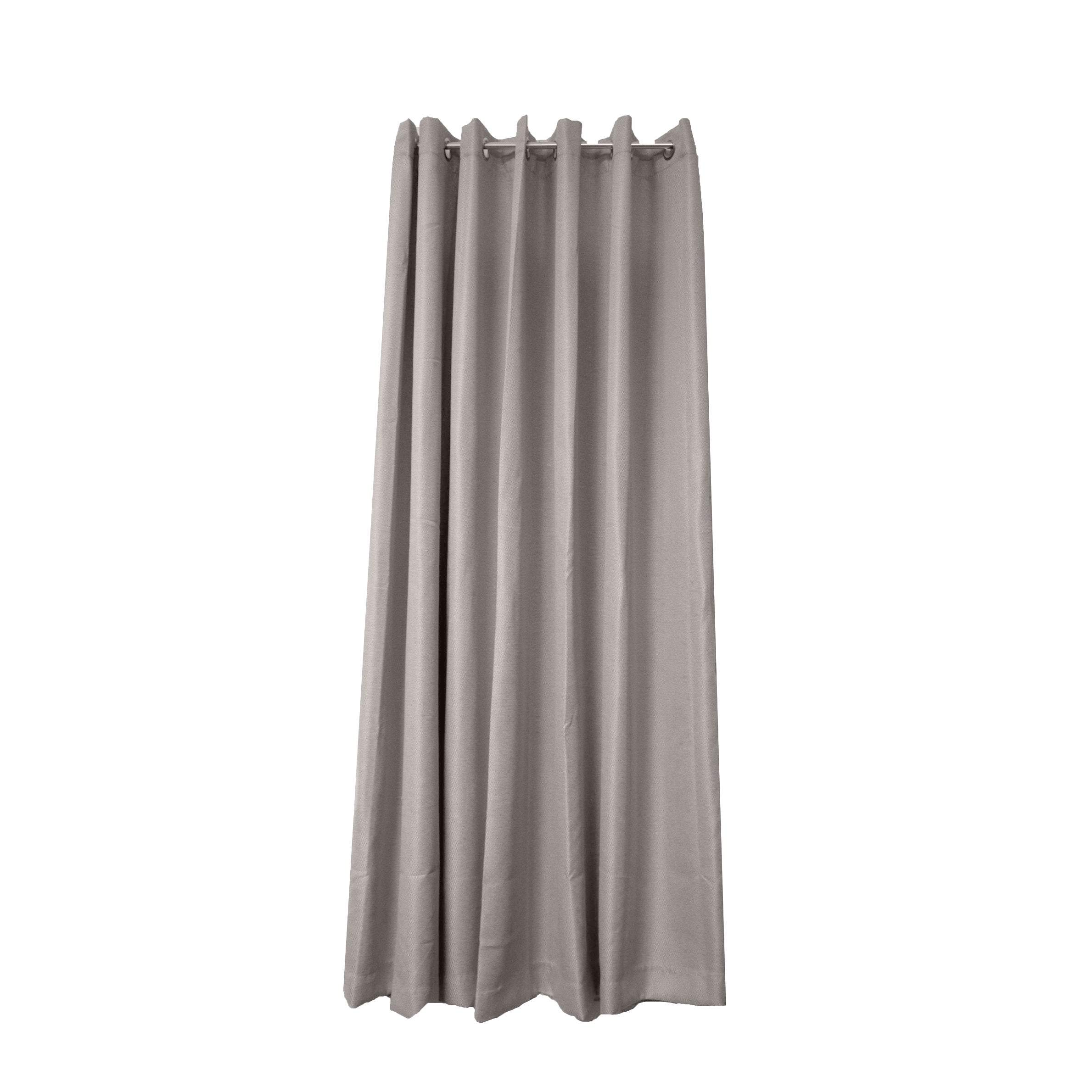 Home.Life Clifton Self-lined Dim Out Eyelet Curtain Platinum