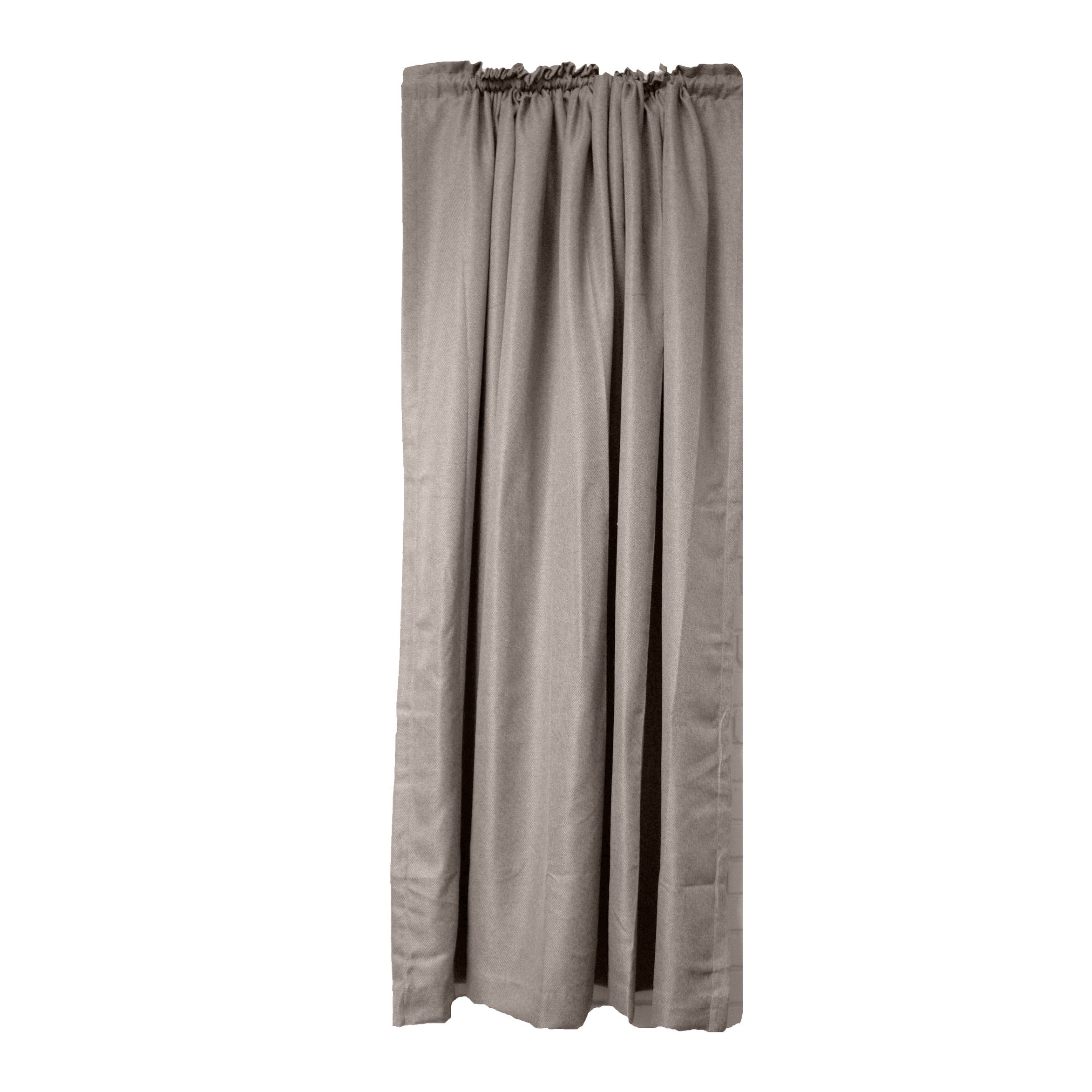 HOME.LIFE Clifton Self-Lined Dim Out Taped Curtain - natural ...