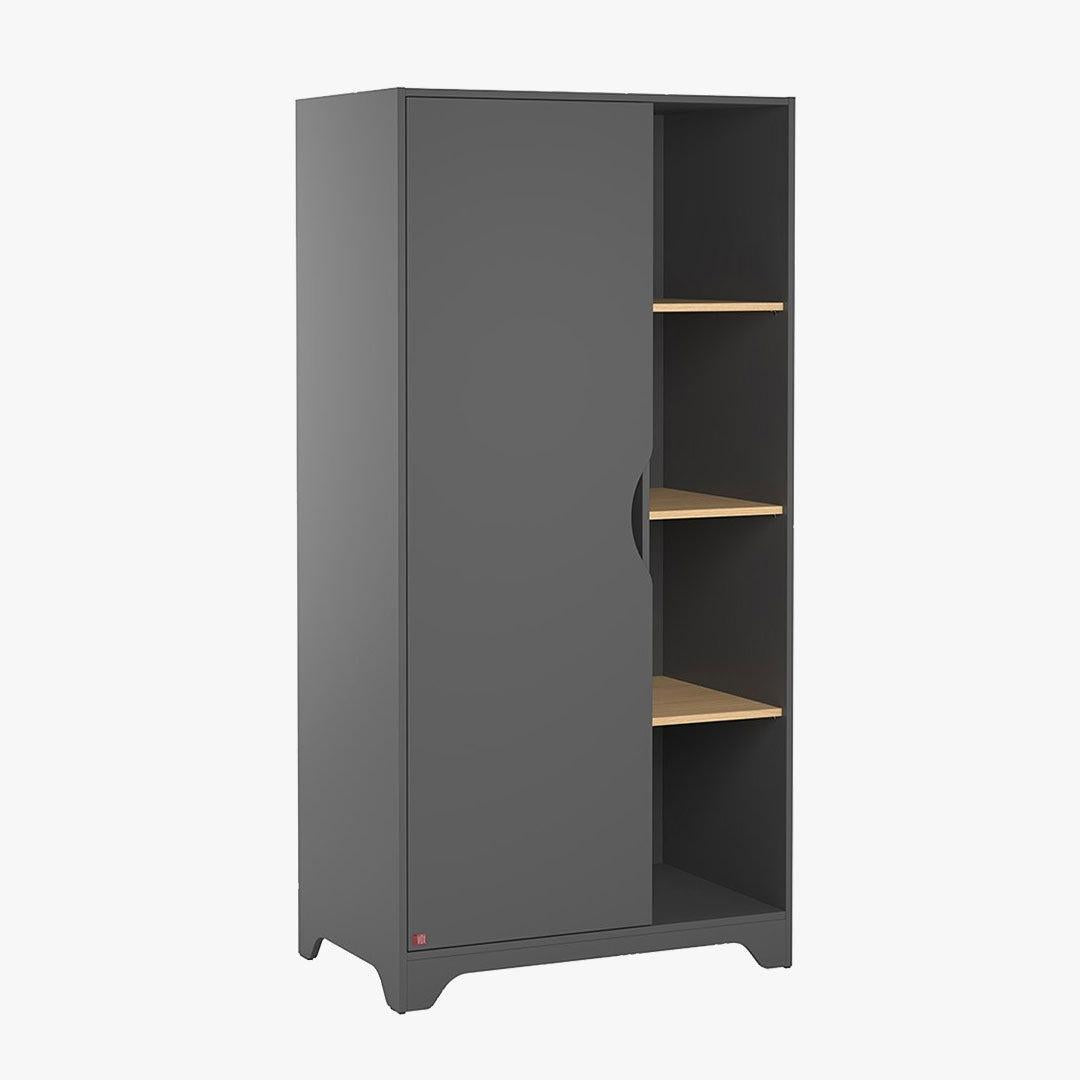 Leaf Wardrobe | Graphite | Nursery Wardrobes