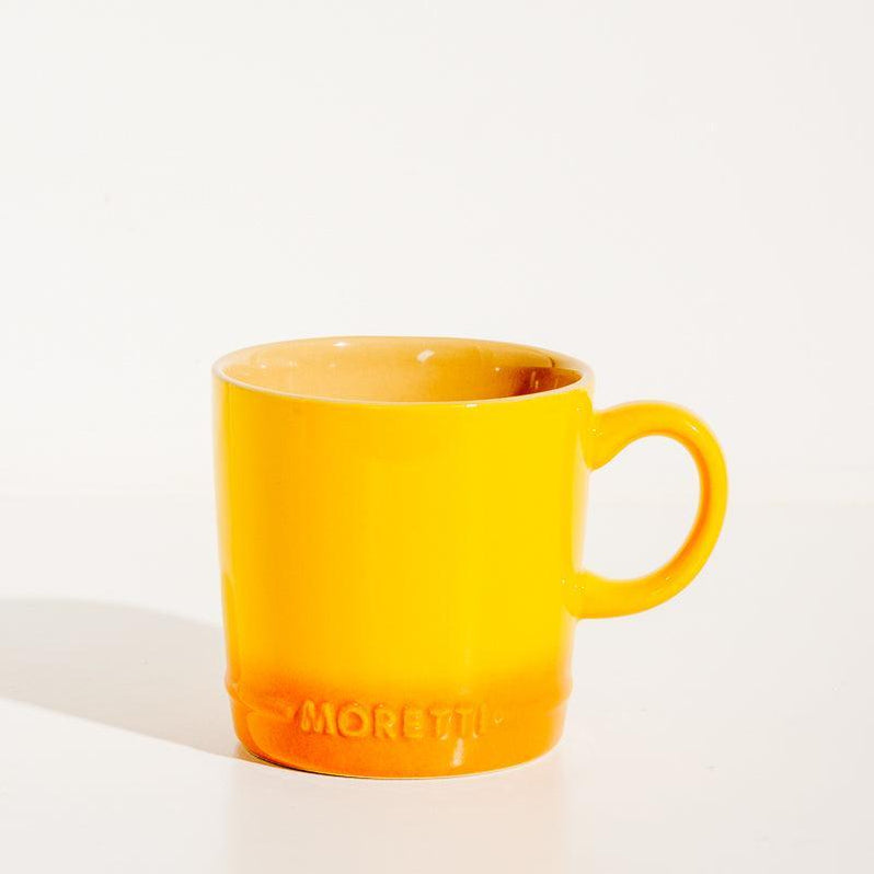 Moretti Casa Contemporary Stoneware Mugs | Set of 6 | Mugs