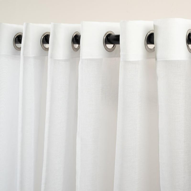 Nest Capri Eyelet Sheer Curtain