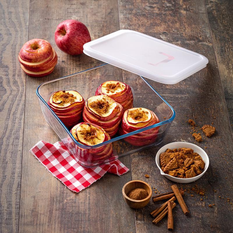 Ôcuisine® Glass Square Roaster With Lid | Casserole Dish