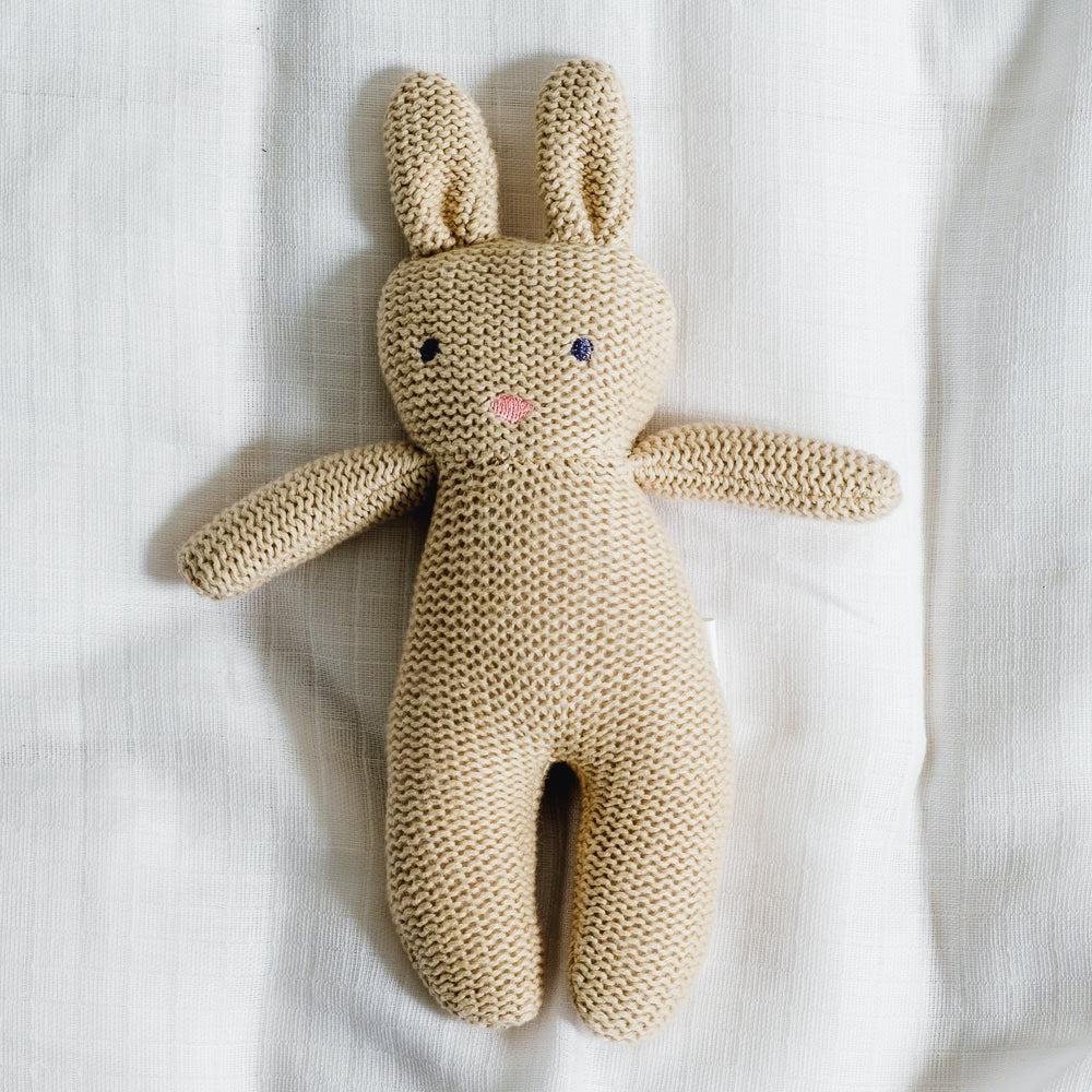 Sasha Rabbit Rattle — Whitehouse & Continental Linen