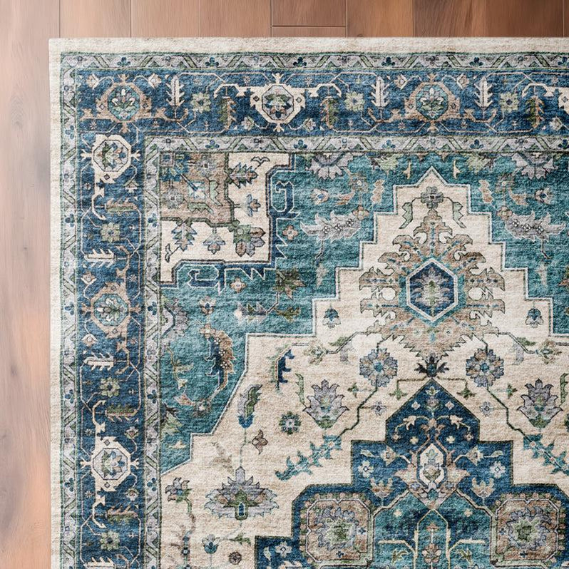 Silkwhisper Printed Carpet | Blue Lagoon | Carpet