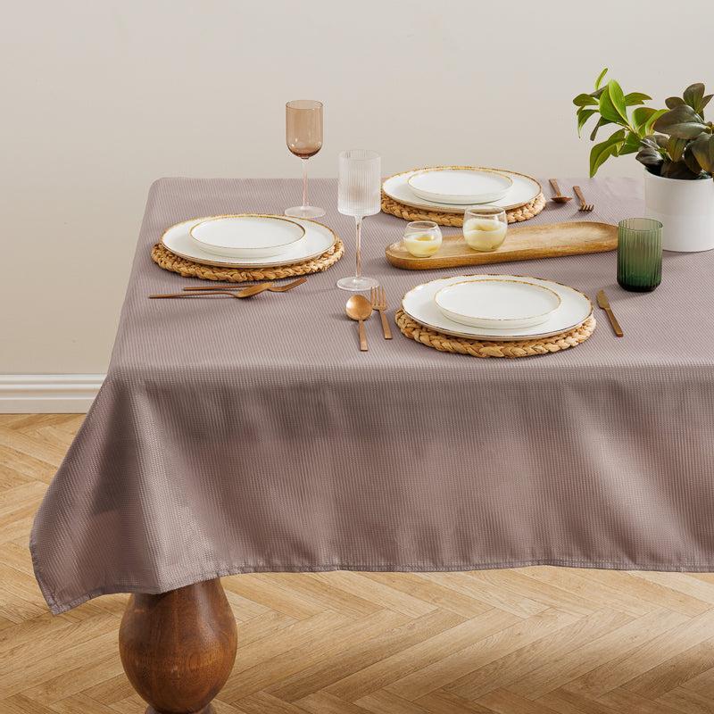 Waffle Table Cloth Beige